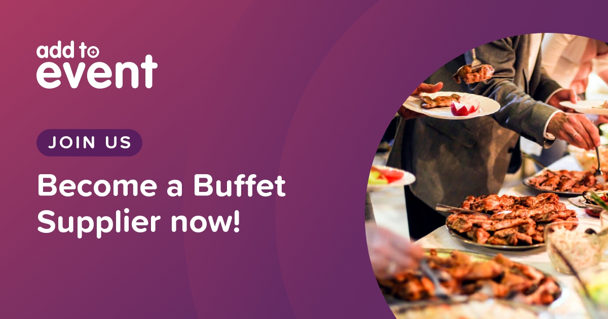 Grow your Buffet Business with the UK's #1 Marketplace | Add to Event